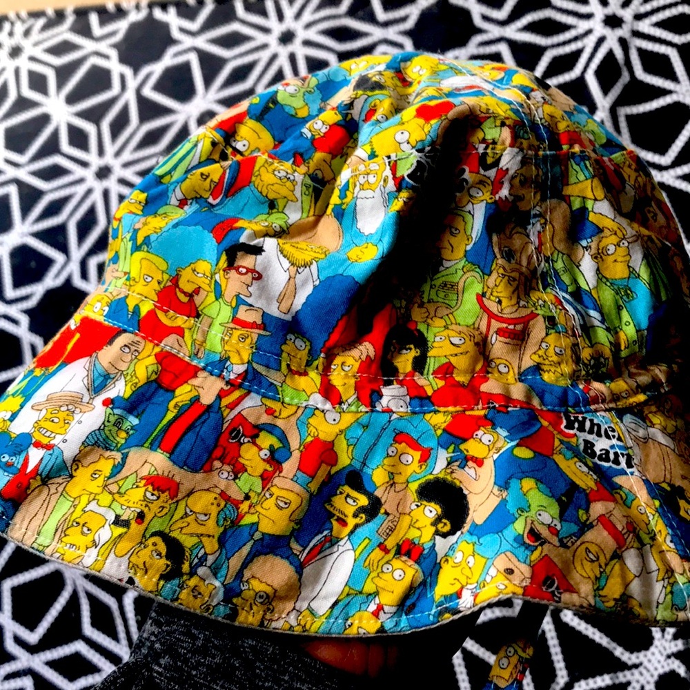 Simpsons! Wheres(Bart)Waldo Inspired Bucket Hat - Gem